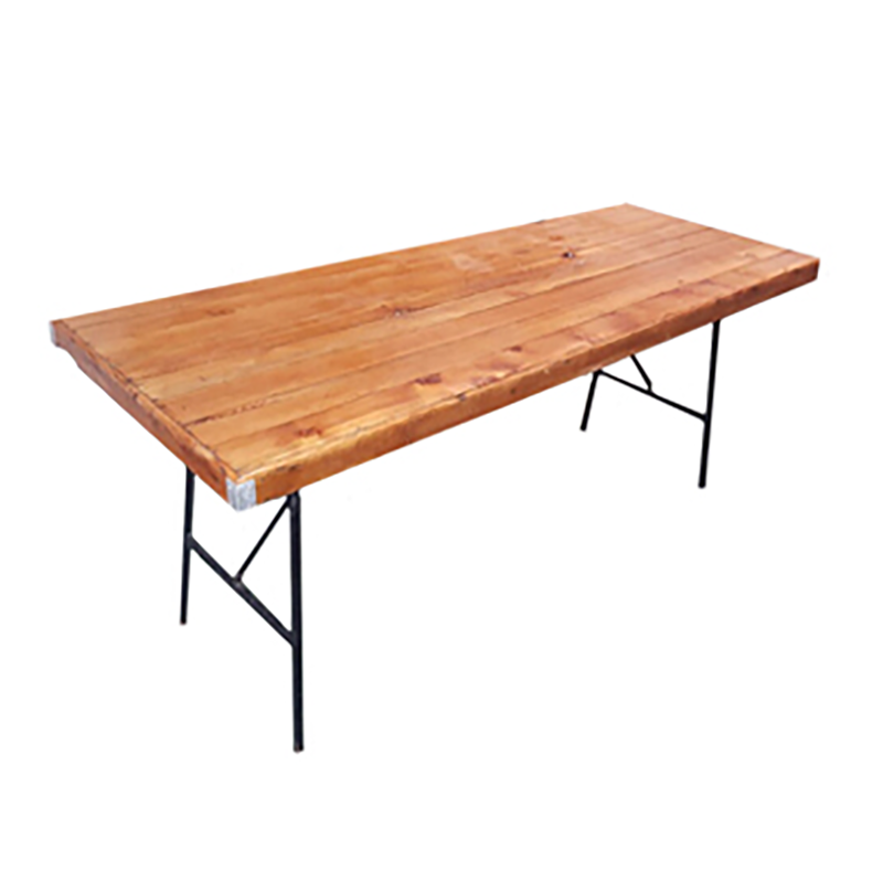 Alquiler de Mesas Estándar: Mesa madera plegable 75